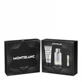 COFFRETS CADEAUX MONTBLANC EXPLORER PLATINUM SET