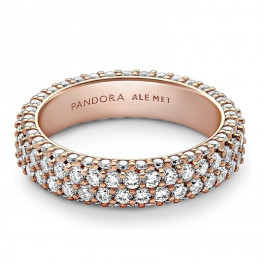 RINGS PANDORA TIMELESS DOUBLE ROW RING IN PAVé 182629C01