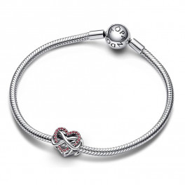 Bright Infinity Red Heart Charm 792246C01 - Sabina