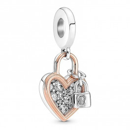 Charm Colgante Doble Candado Corazón 780087C01 - Pandora - Sabina