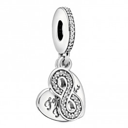 Friends Forever pendant charm 791948CZ - Sabina