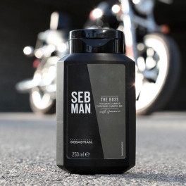 HAIR CARE SEBASTIAN PROFESSIONAL SEB MAN THE BOSS SHAMPOO TO THICKEN ...