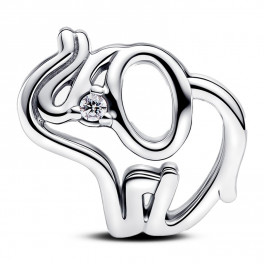 Filigree Elephant Charm 793345C01 - Sabina