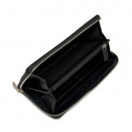 SCULPTED ZIP AROUND MONO WALLET - Sabina