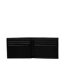 LEATHER WALLET WITH RFID BILL COMPARTMENT - Sabina